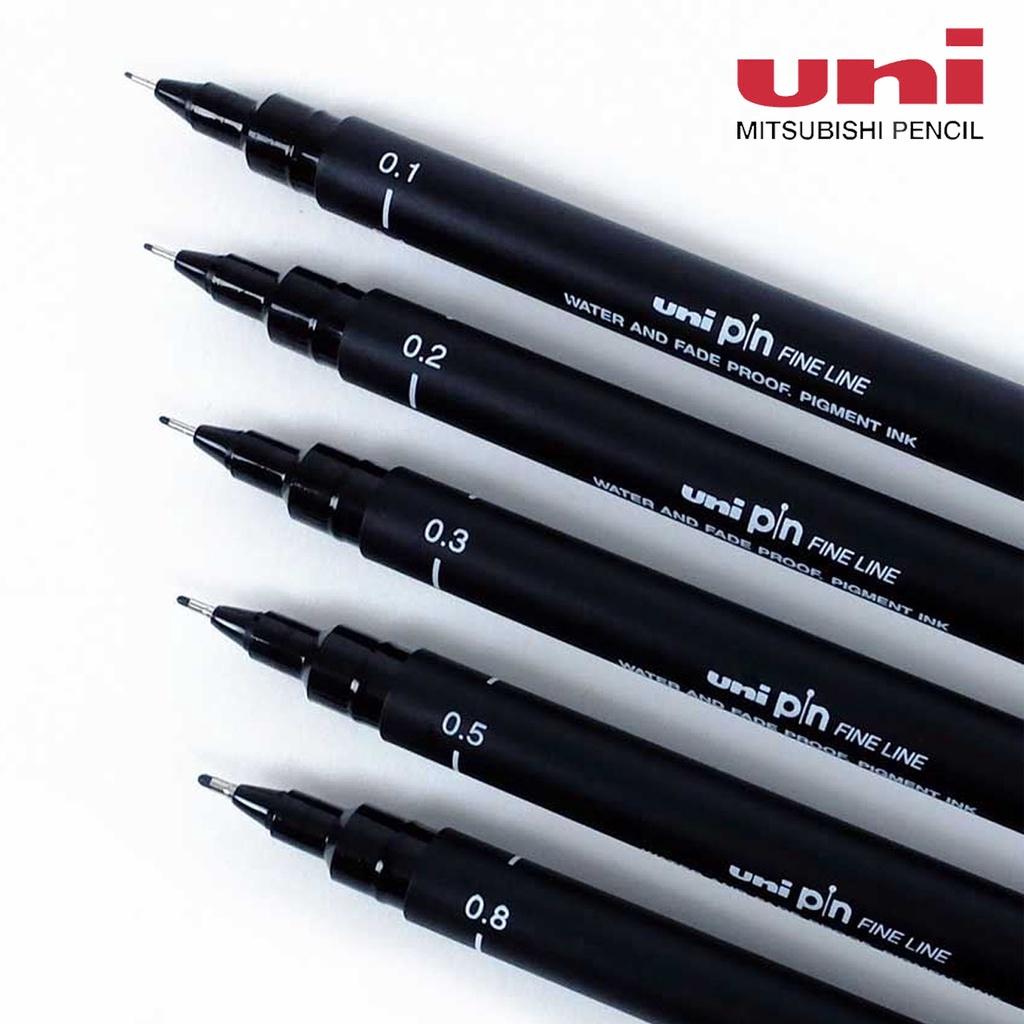 Uni Pin | Black Drawing Pen - Croco Store متجر كروكو