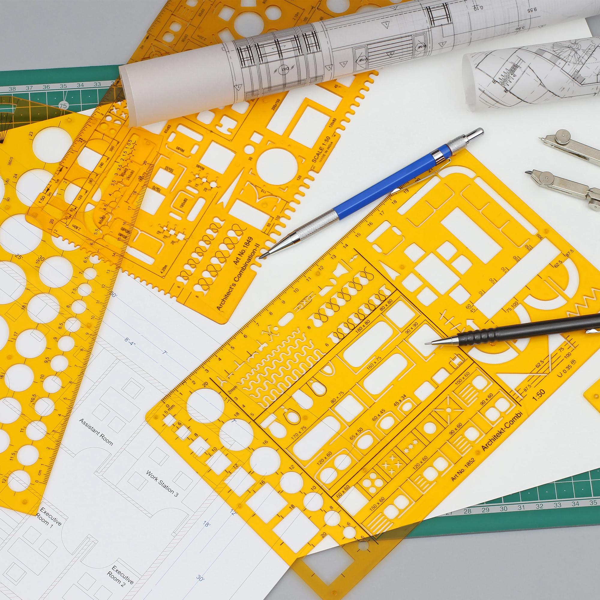 isomars Architect Furniture Template 1:50 - Croco Store متجر كروكو