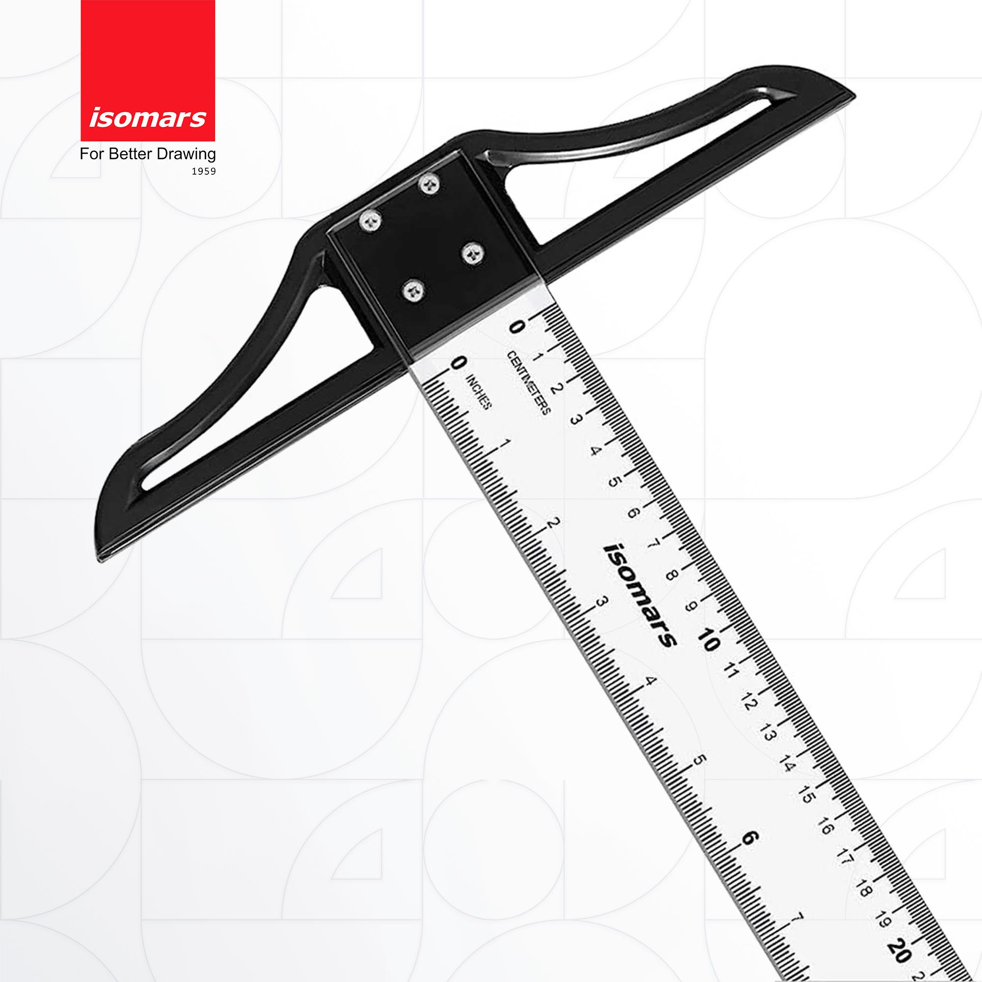 isomars Ruler T-Square Detachable - Croco Store متجر كروكو