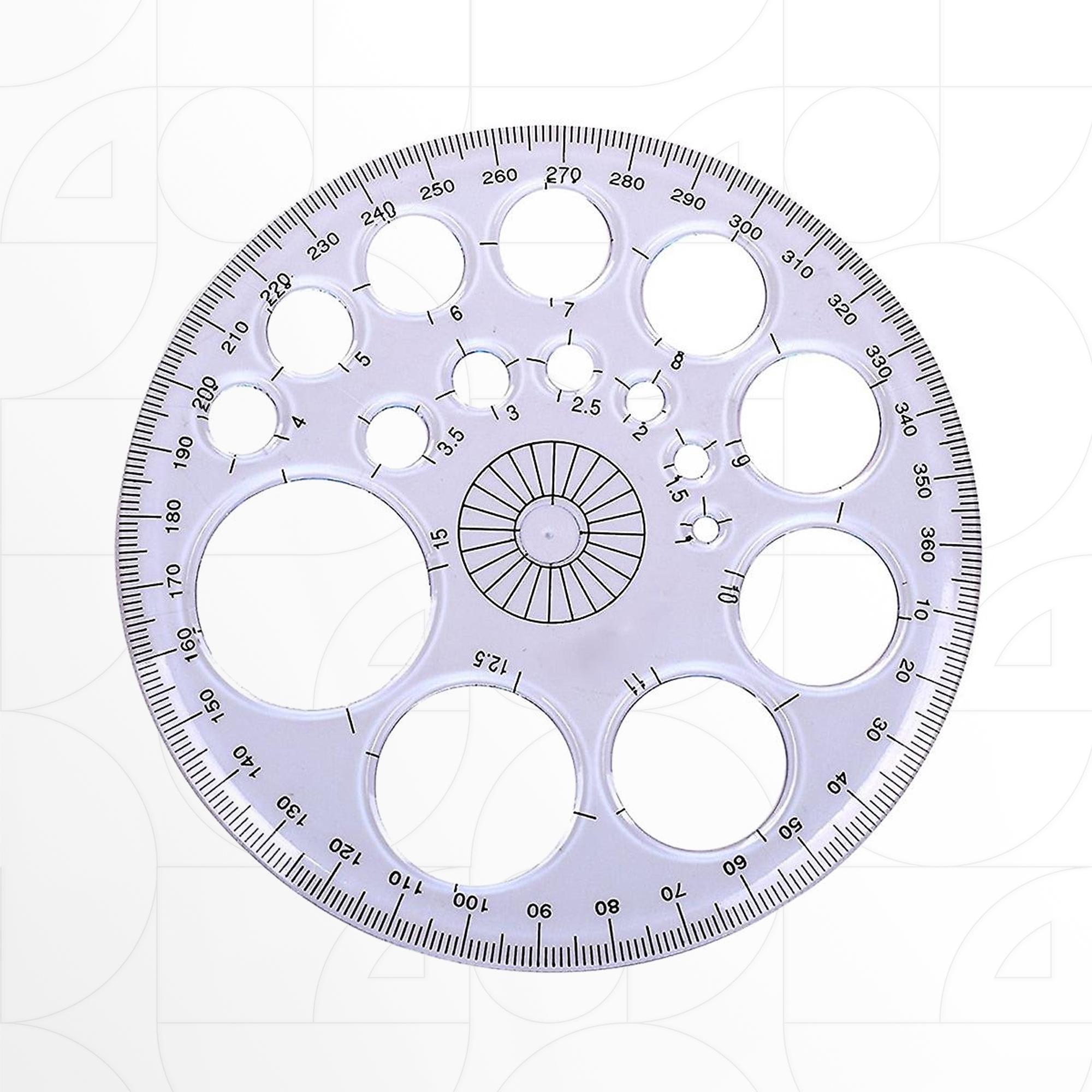 Circles Template مسطرة دوائر Ark - Croco Store متجر كروكو