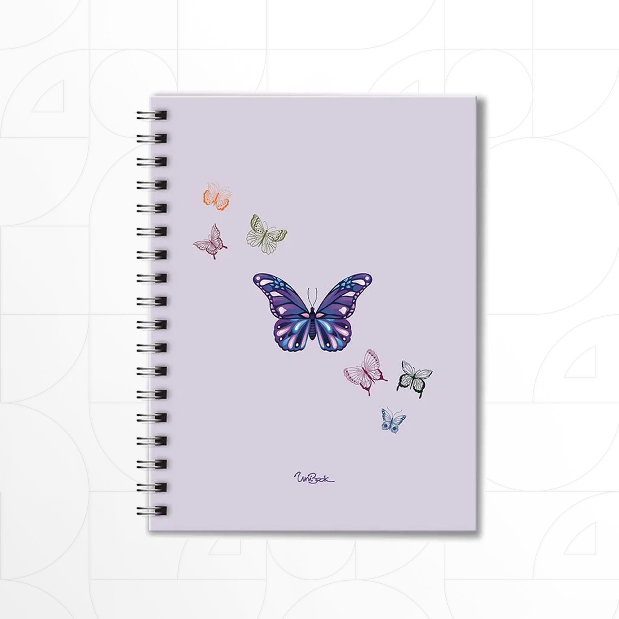 unibook Hard Cover Spiral Notebook A5 - Croco Store متجر كروكو