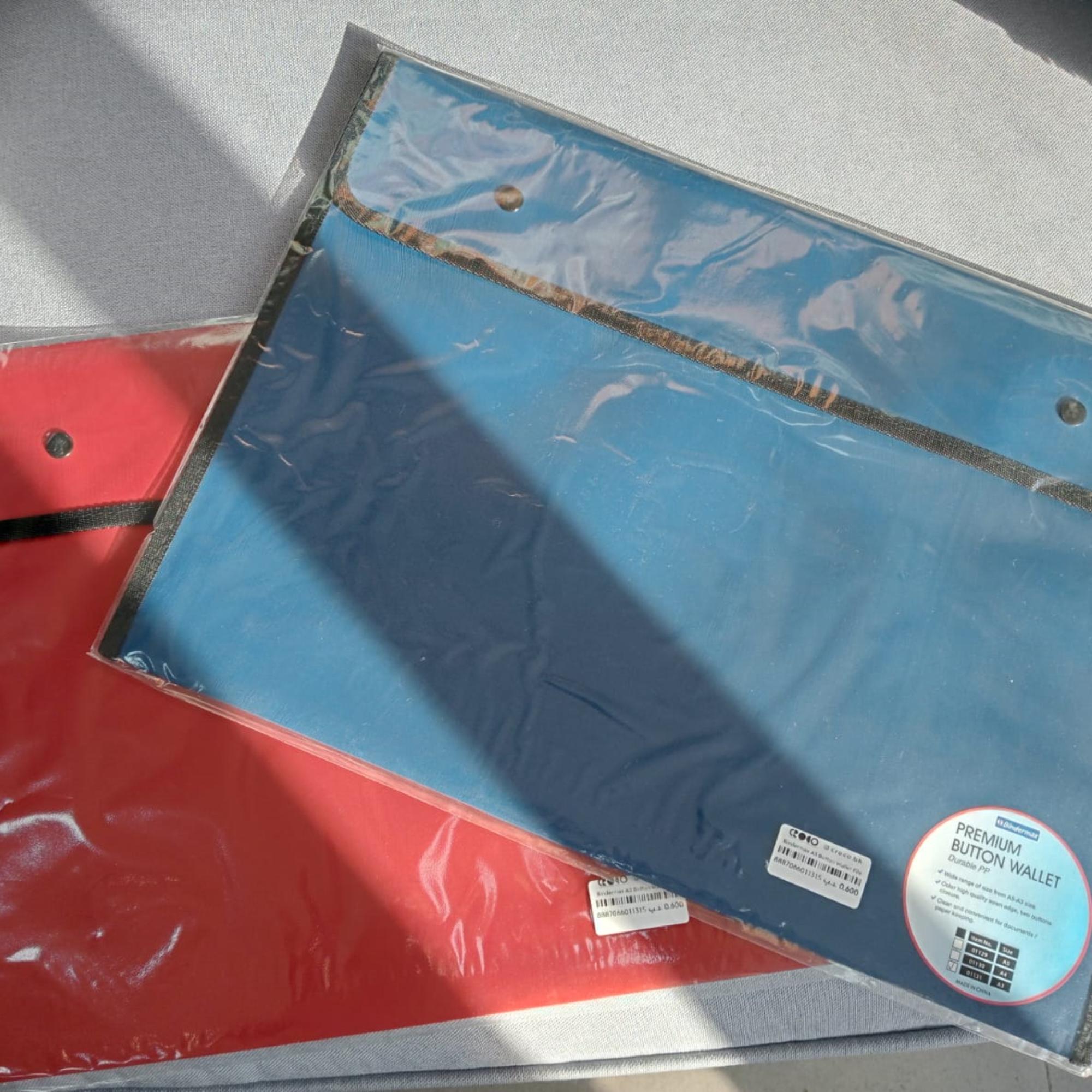 Bindermax A3 Button Wallet File - Croco Store متجر كروكو