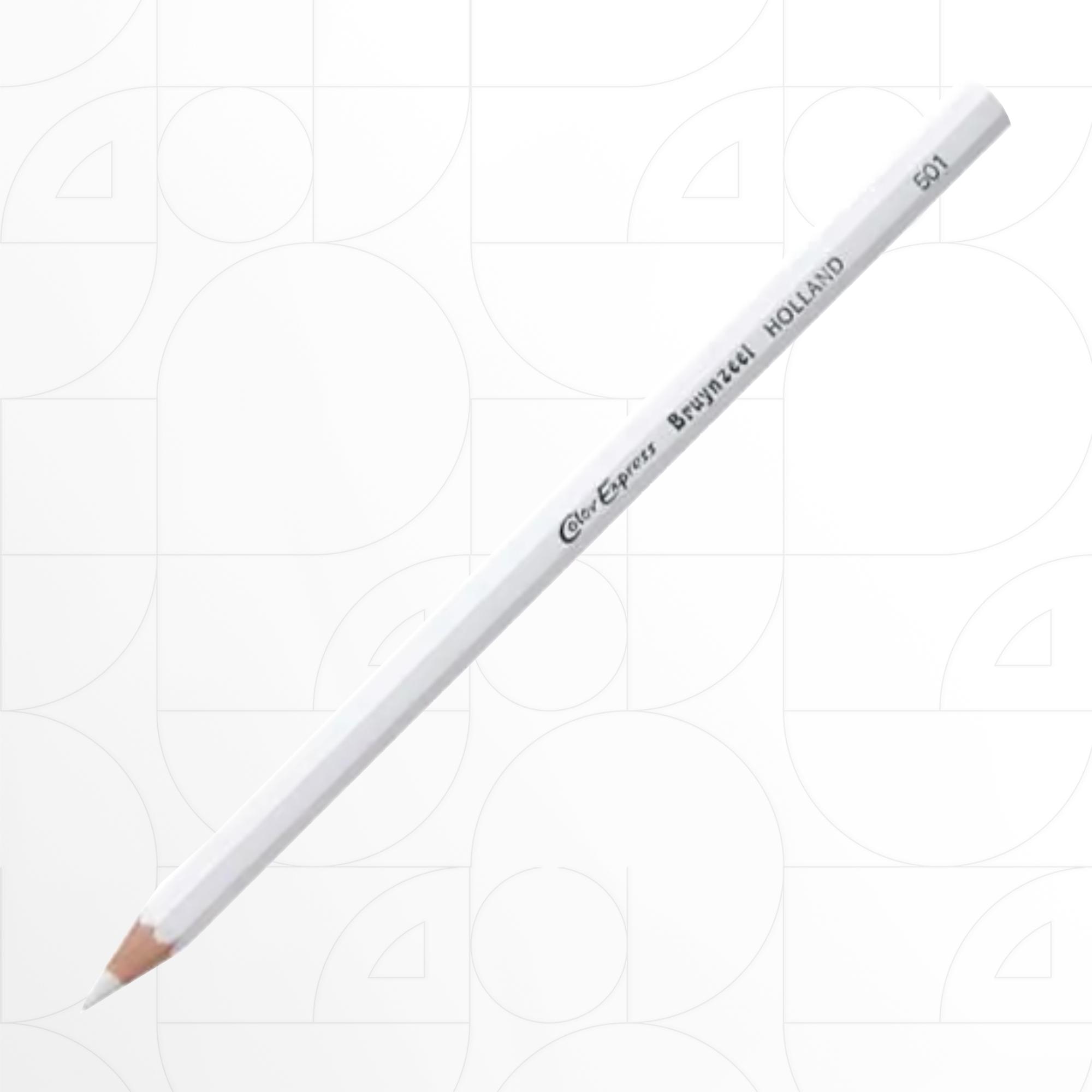 Colour Express Super Pencil White قلم رصاص أبيض - Bruynzeel - Croco ...