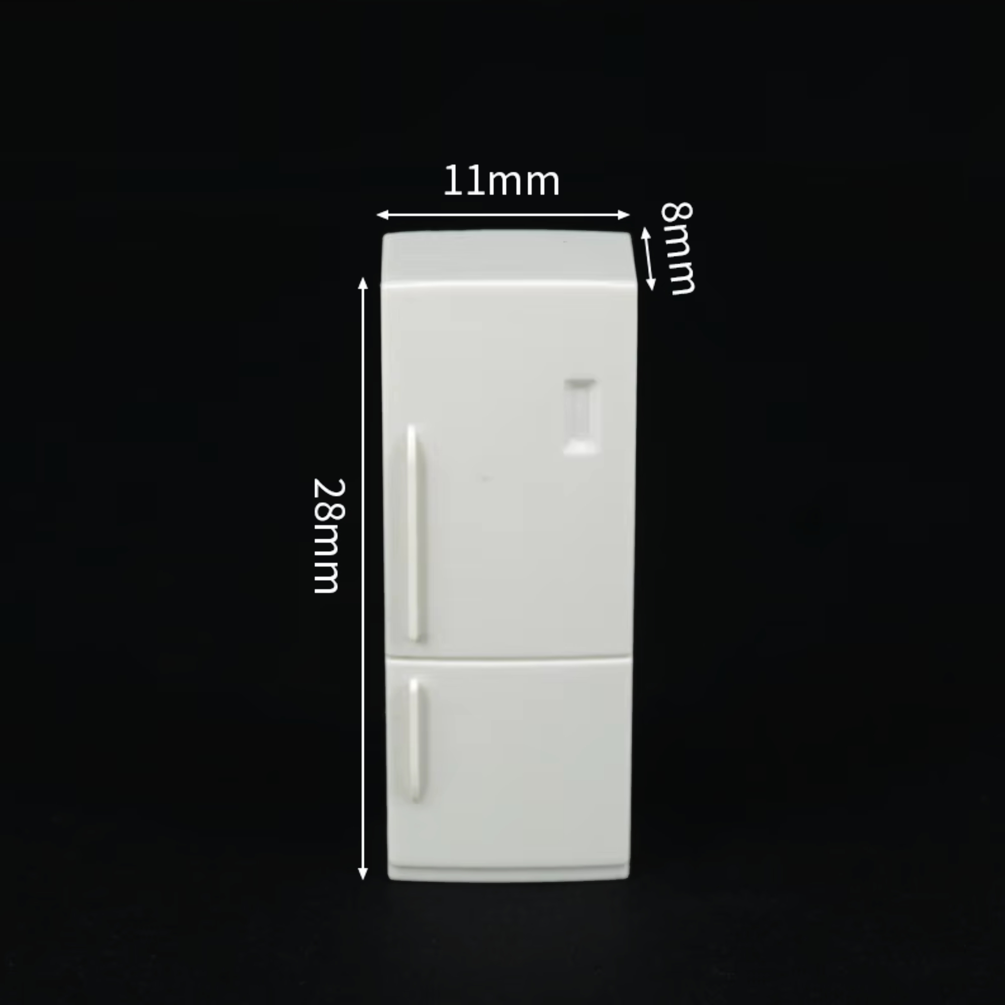 مجسم ثلاجة صغيرة Refrigerator / Fridge 1:50 - Croco Store متجر كروكو